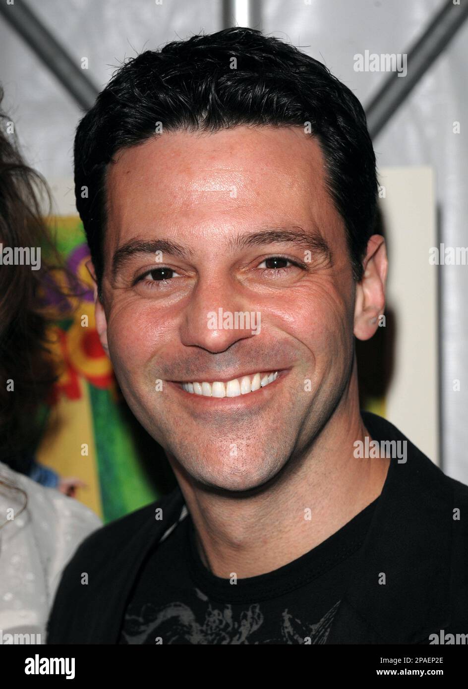 Actor David Alan Basche arrives at the premiere of "Be Kind Rewind" at ...