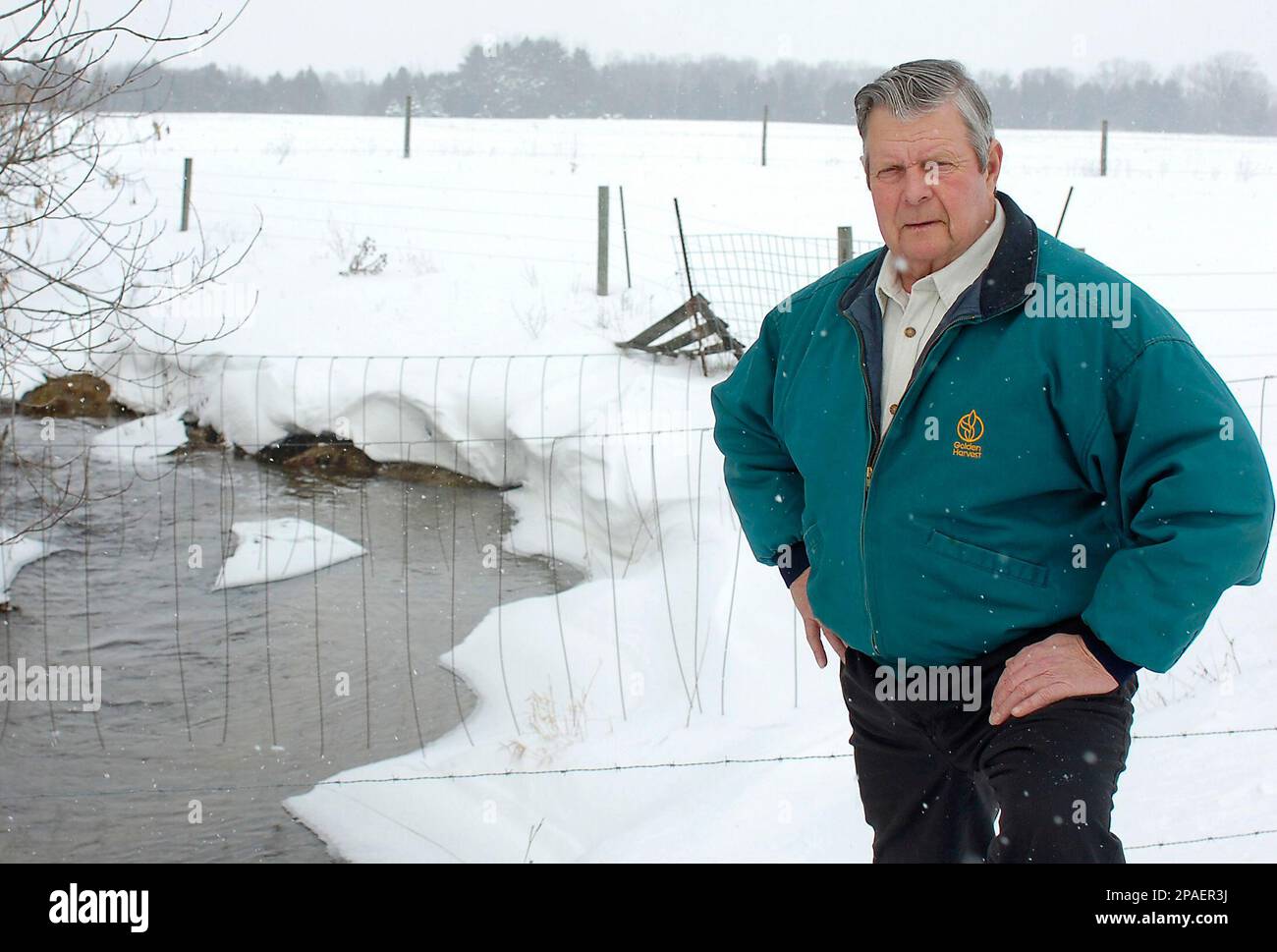 ** ADVANCE FOR WEEKEND EDITIONS, FEB. 23-24 **Bill Newman, 72, of Clare ...