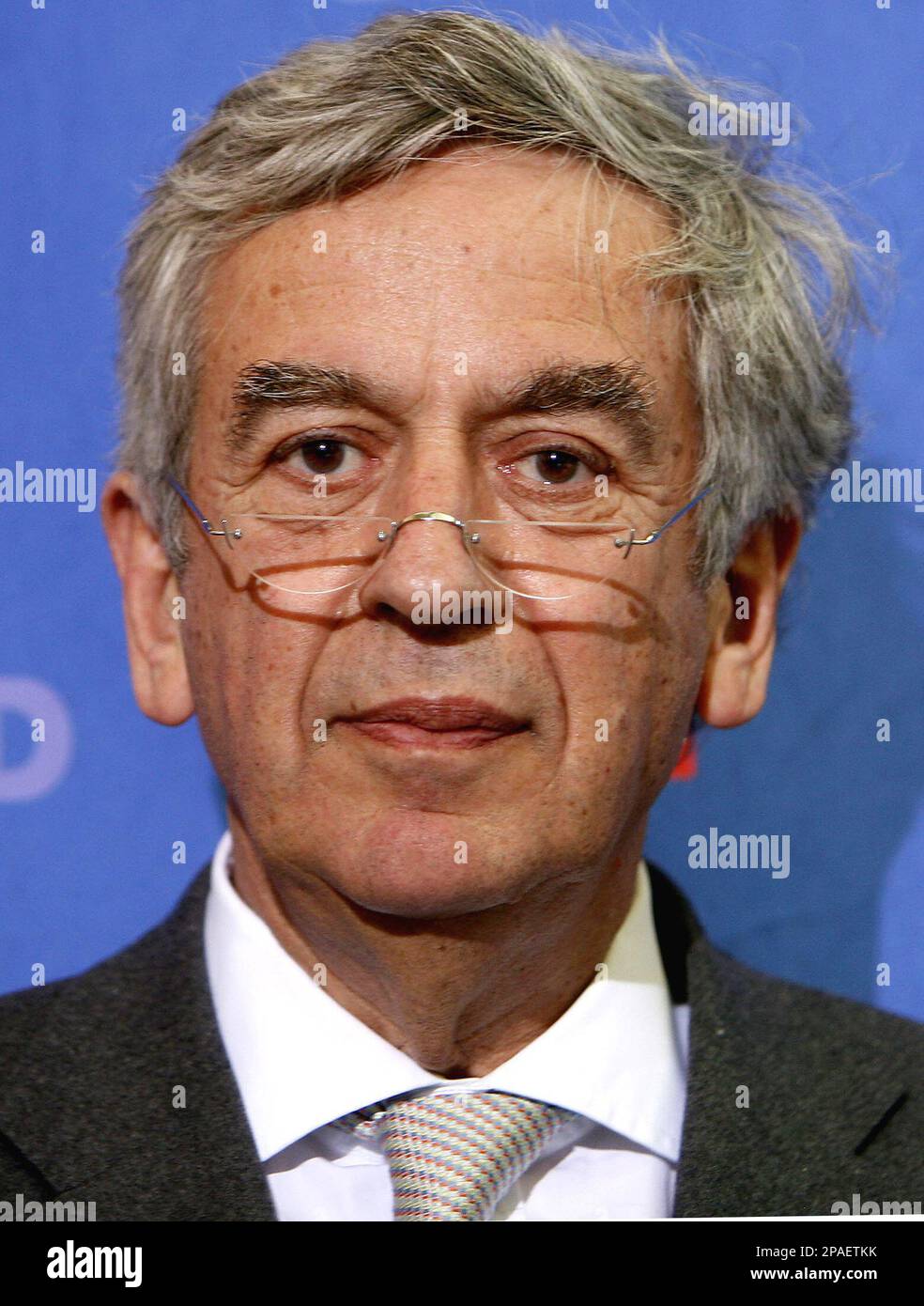 ** ARCHIV ** Michael Naumann, Spitzenkanditat der Hamburger SPD ...