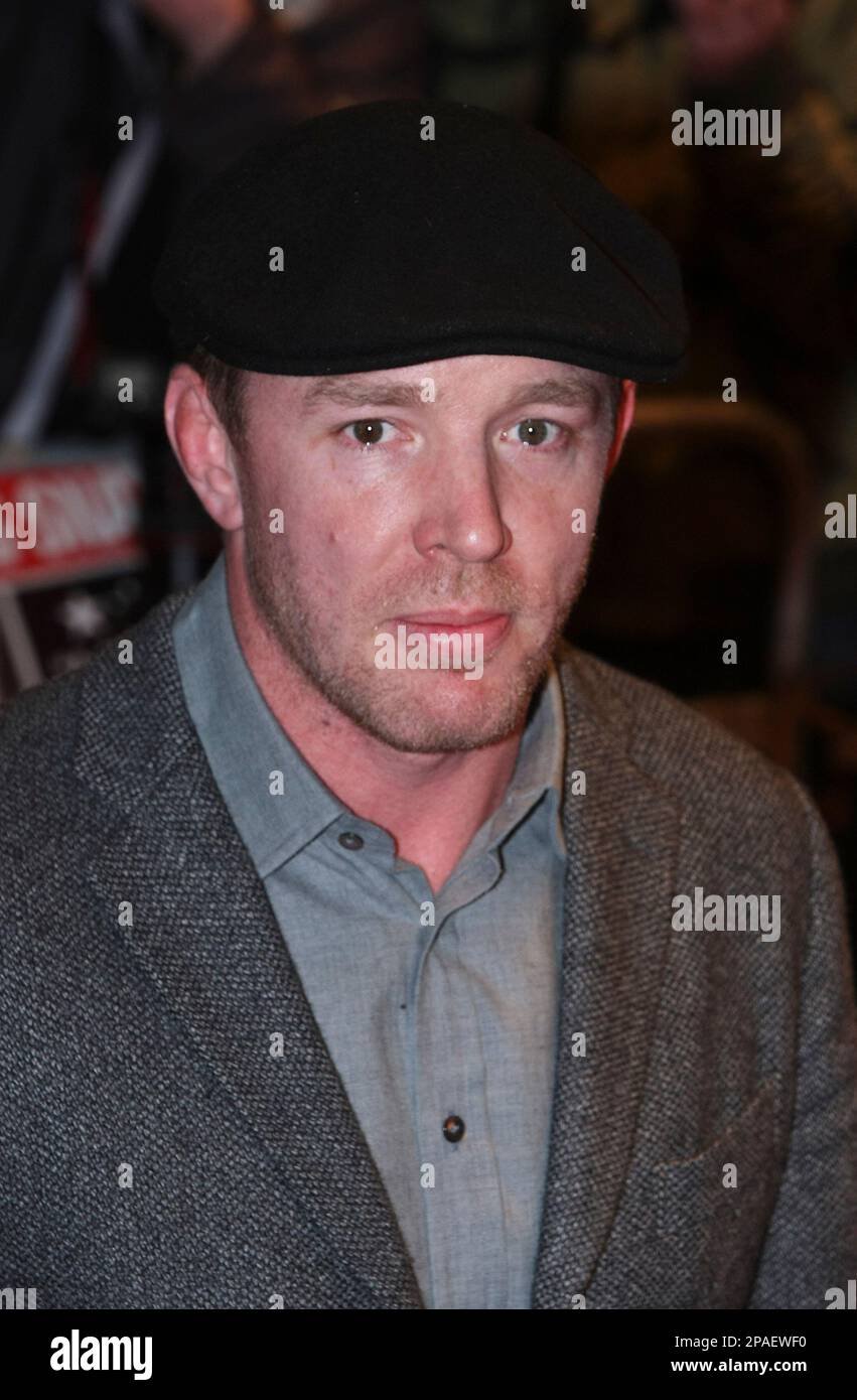 British director Guy Ritchie poses for photographers as he arrives at ...
