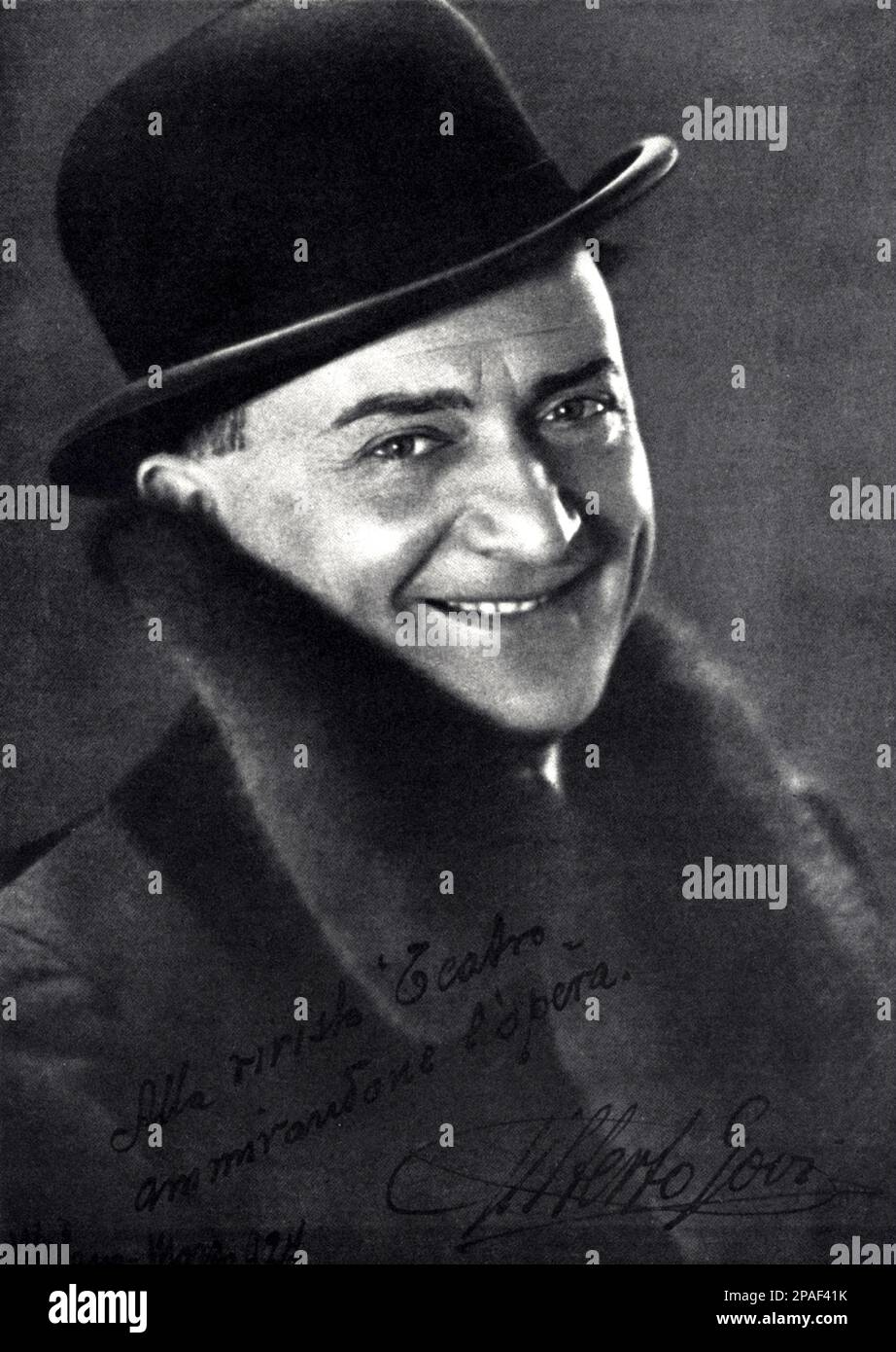 1927 : The italian actor GILBERTO GOVI ( Genova 1885 - 1966 ...