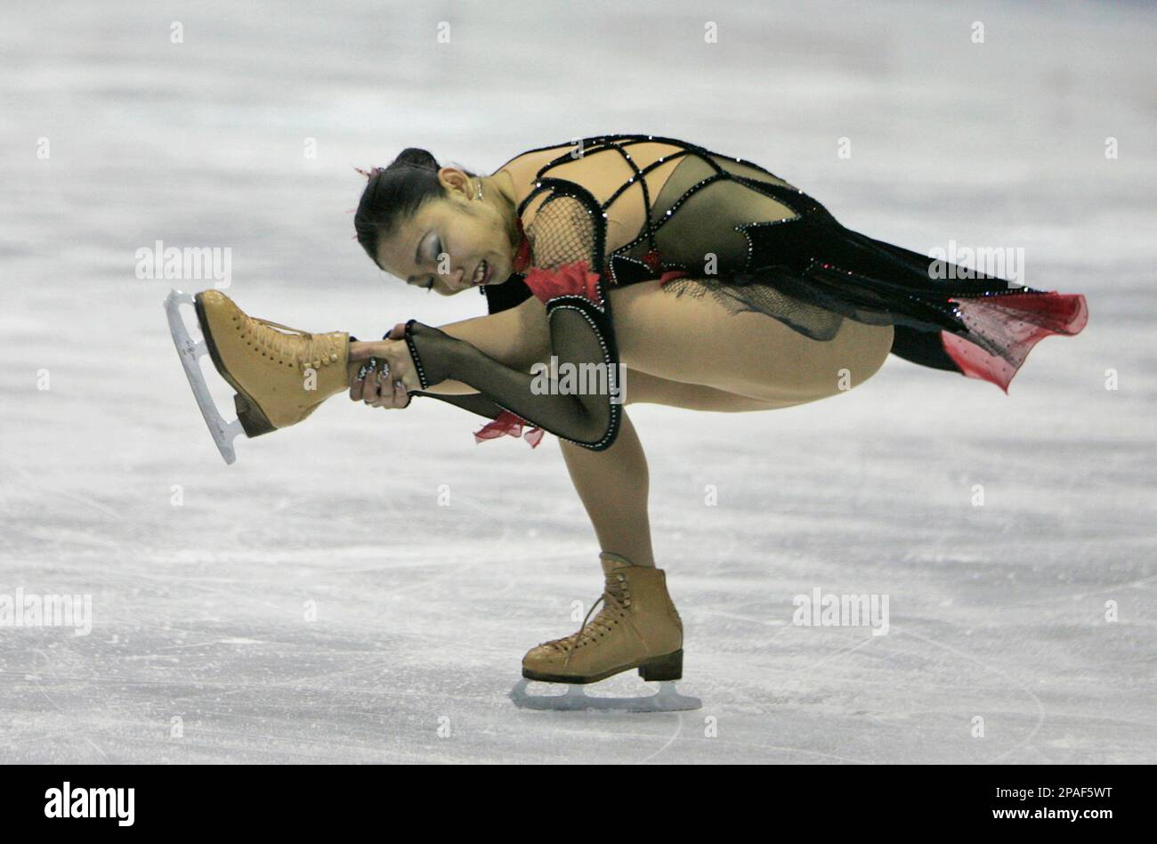 Japan's Miki Ando performs during the women's free skating at the ...