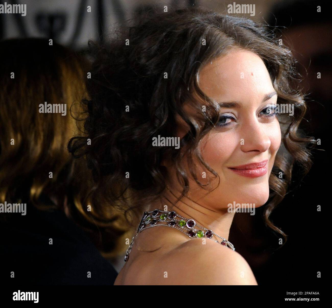 File French Actress Marion Cotillard An Academy Award Nominee For Best Actress For La