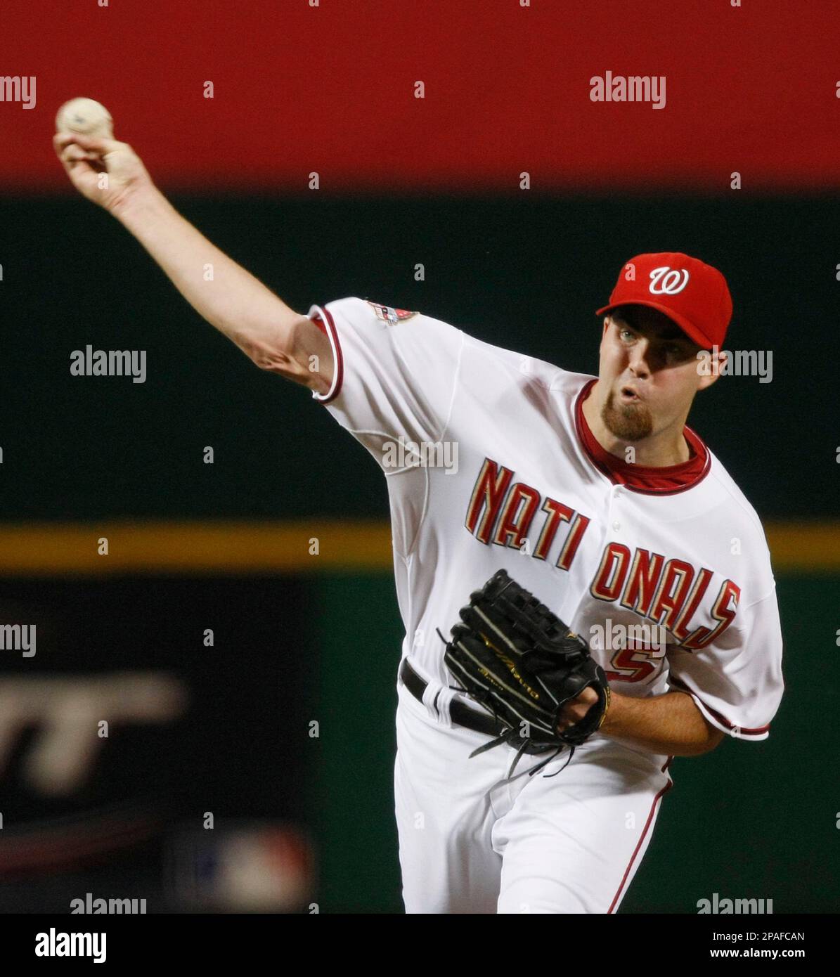 ** FILE Washington Nationals baseball pitcher Jason Bergmann pitches ...