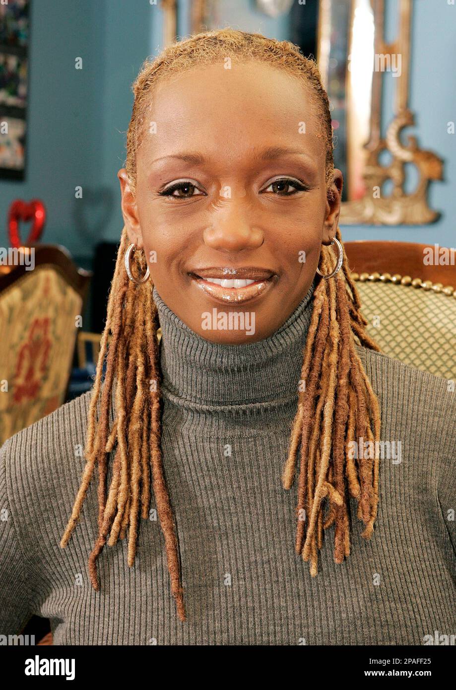 Tanya Williams, wife of former NBA star Jayson Williams, poses in the ...