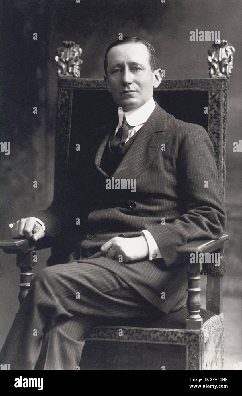 The italian scientist GUGLIELMO MARCONI ( Bologna 1874 - Roma 1937 ...