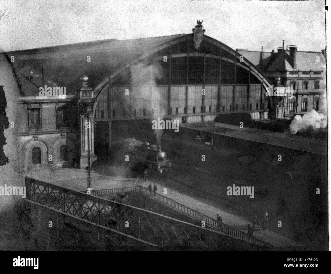 1914 , march , Milano , ITALY : The STAZIONE CENTRALE ( the Cenral Rail ...