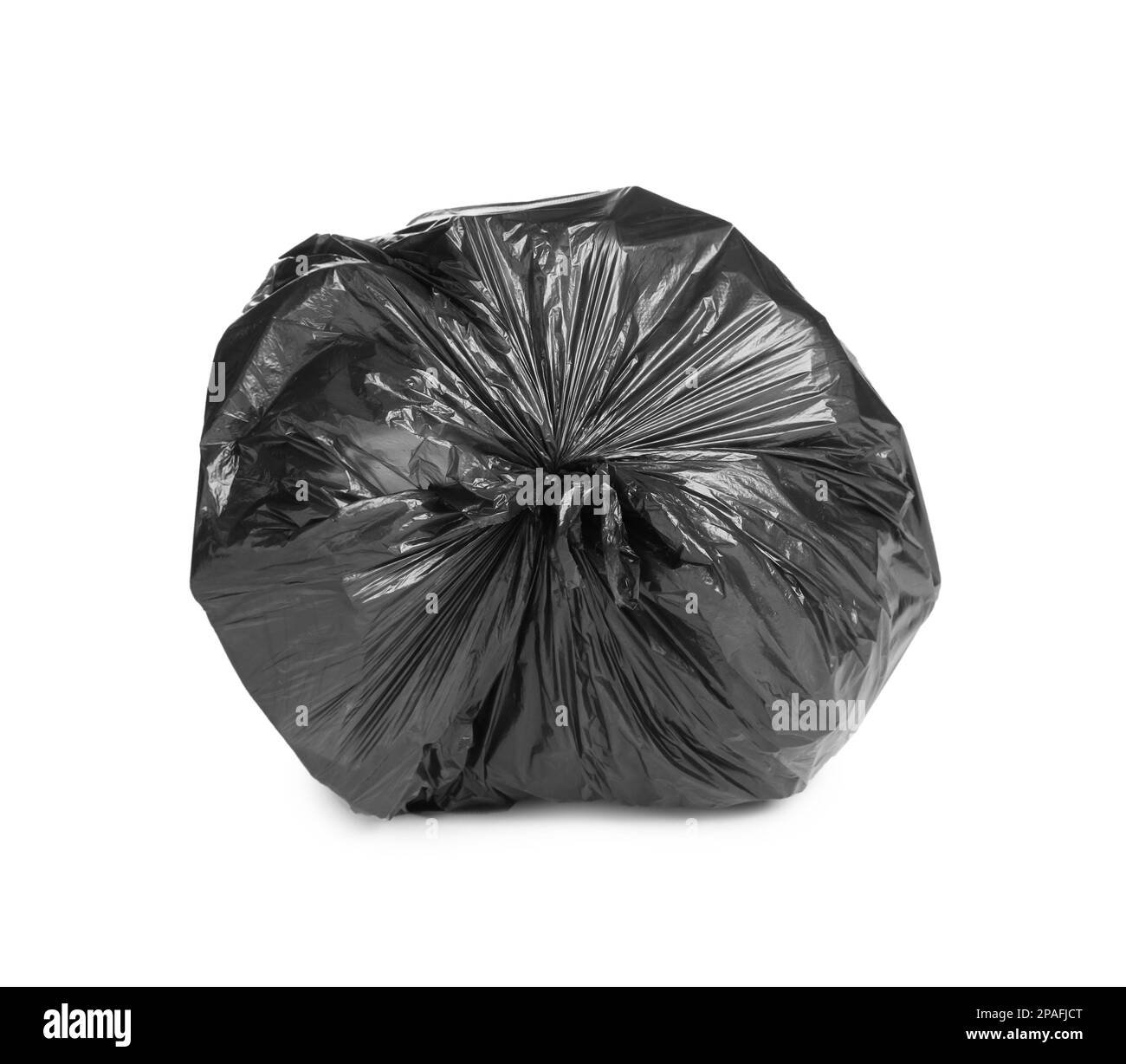 Garbage bin filled with trash Black and White Stock Photos & Images - Alamy