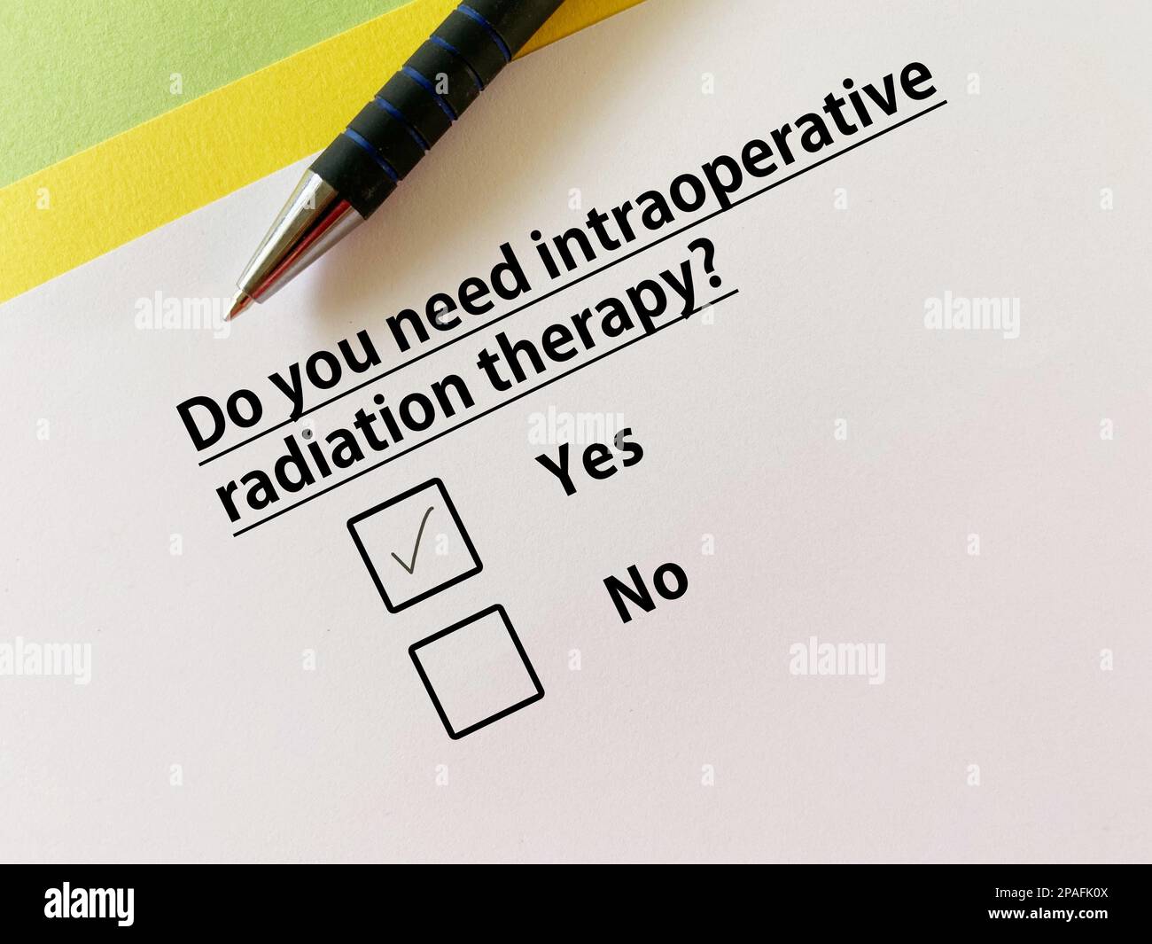 Intraoperative radiation therapy hi-res stock photography and images ...