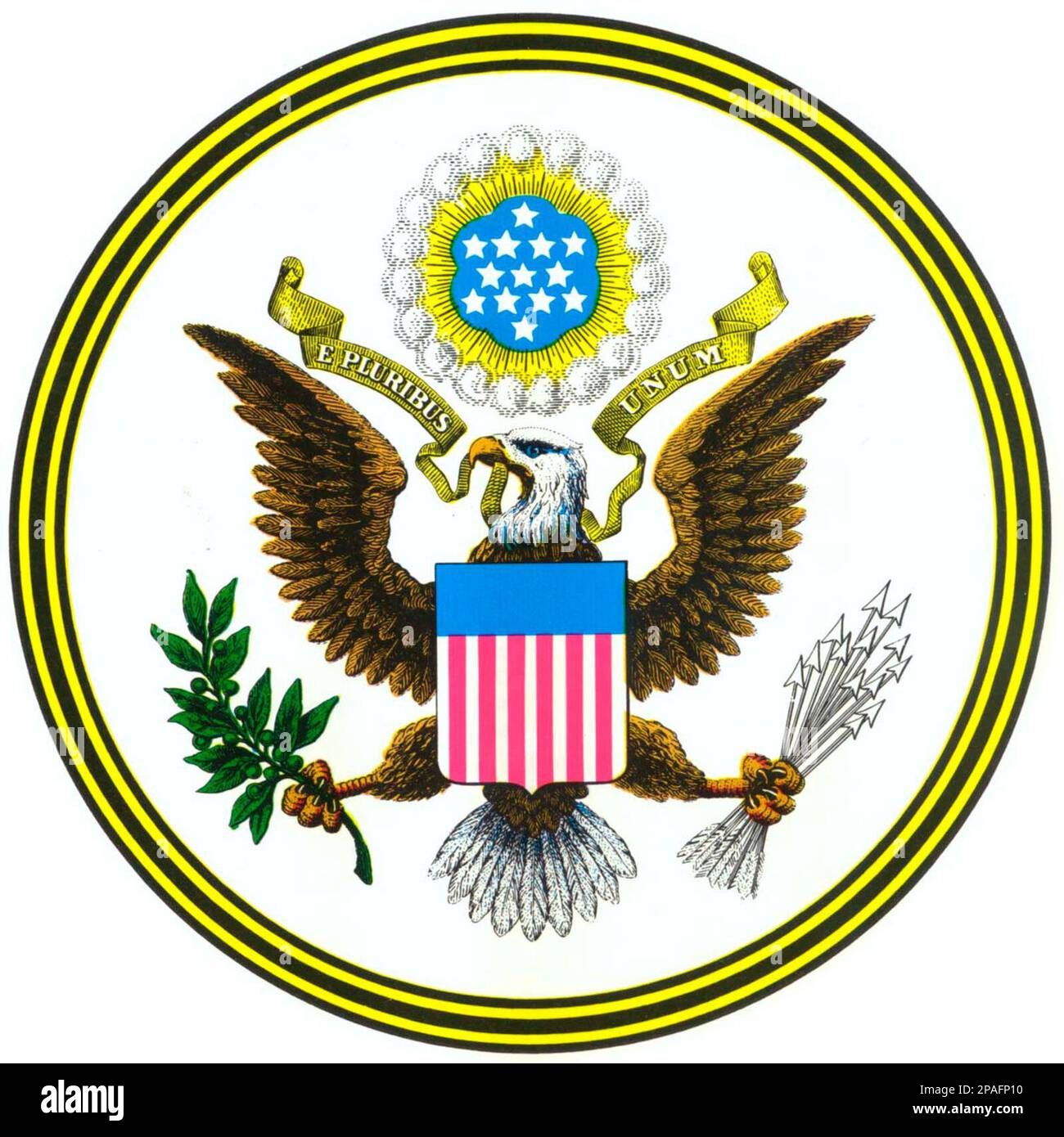 In this image released by the State Department, the front side of the ...