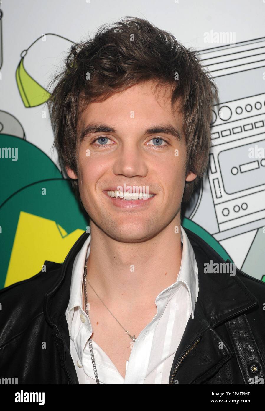 Singer Tyler Hilton makes an appearance at MTV Studios in Times Square ...