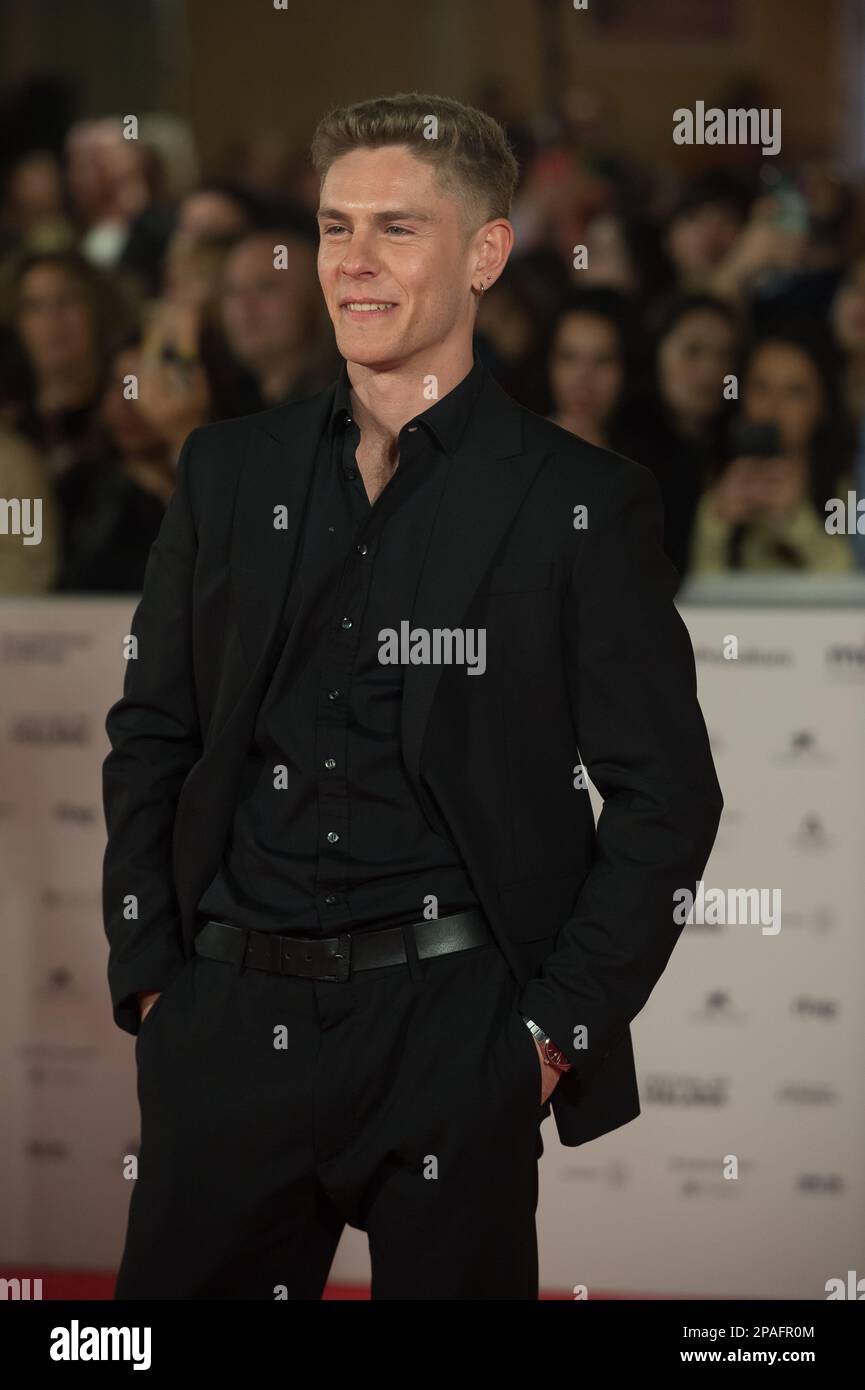 Malaga, Spain. 11th Mar, 2023. Spanish actor Patrick Criado poses on ...