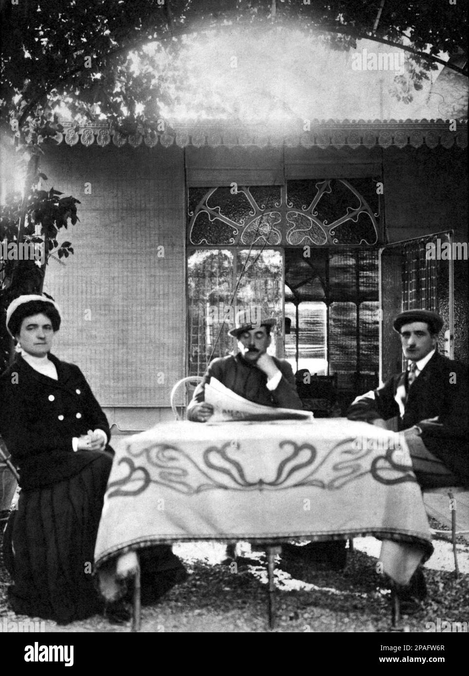 The celebrated italian music composer GIACOMO PUCCINI 1858 - 1924 ) in ...