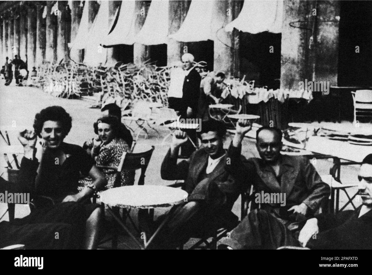 1943 , Venezia , ITALY : The italian painter and sculptor ALIGI SASSU ...