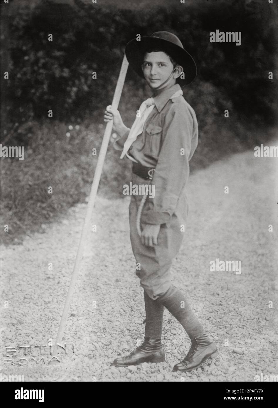 UMBERTO di SAVOIA prince of Piemonte ( 1904 - 1983 ) , later King of ...