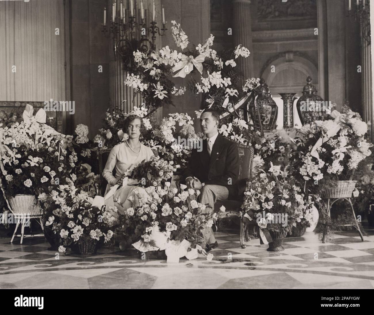 1929 , BRUXELLES , BELGIUM : UMBERTO II di SAVOIA future King of Italy ...