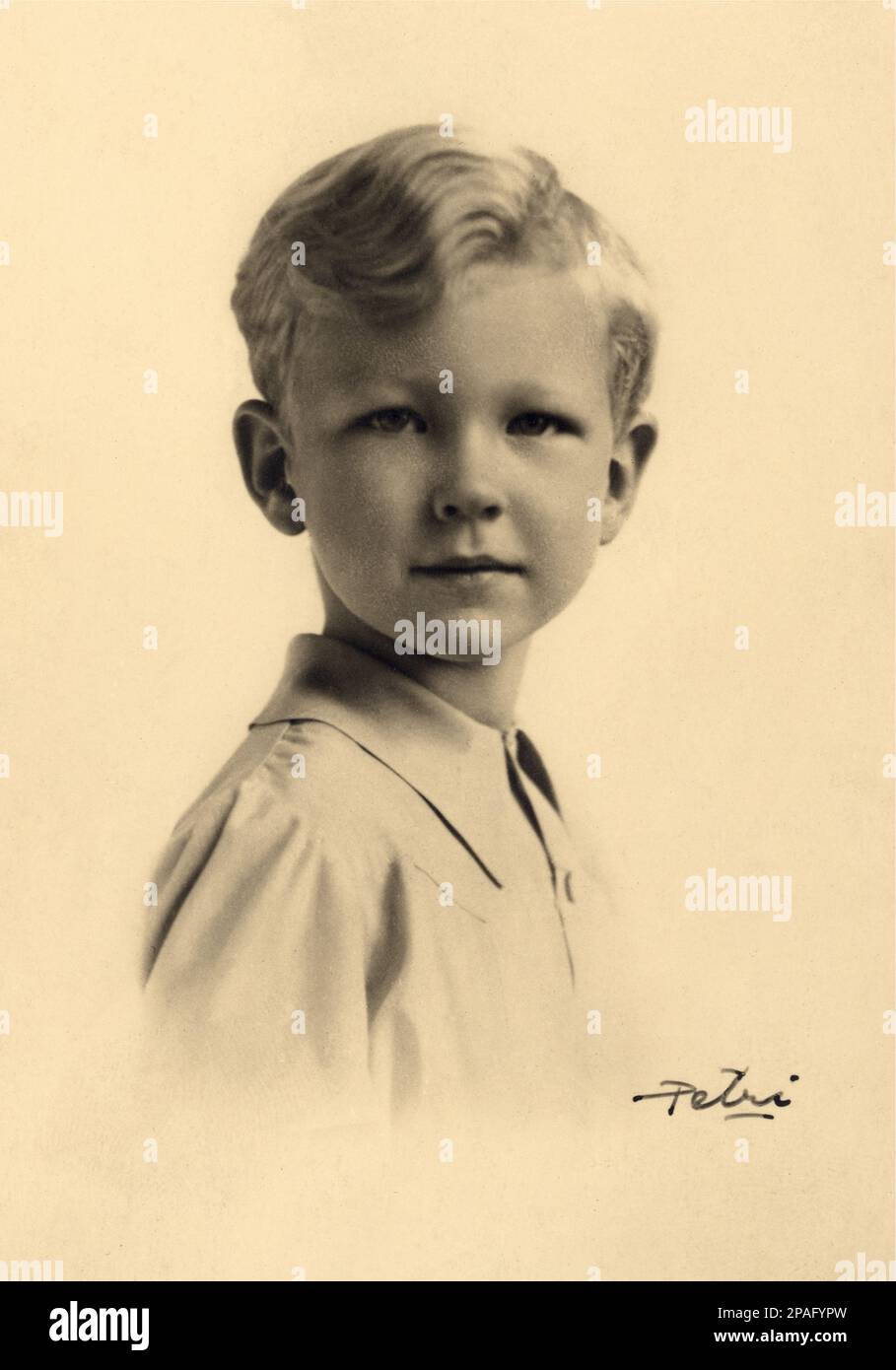 1942 , Roma, Italy : The italian prince VITTORIO EMANUELE ( born 1937 ...