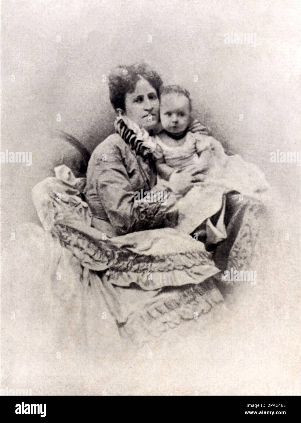 1875 ca , Rome , ITALY : The italian Marchesa CRISTINA MARIA THEODOLI ...