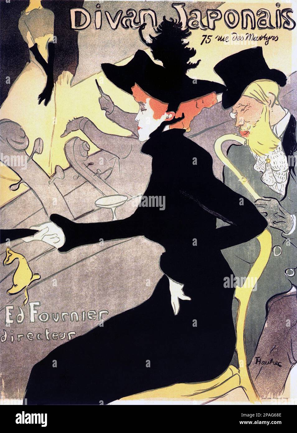 1892 : The DIVAN JAPONAIS , poster advertising by the celebrated french ...