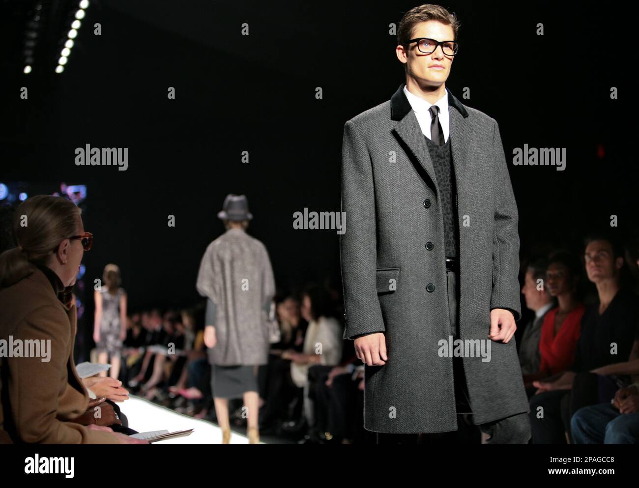 Fashion from the 2008 collection of Michael Kors is modeled during ...