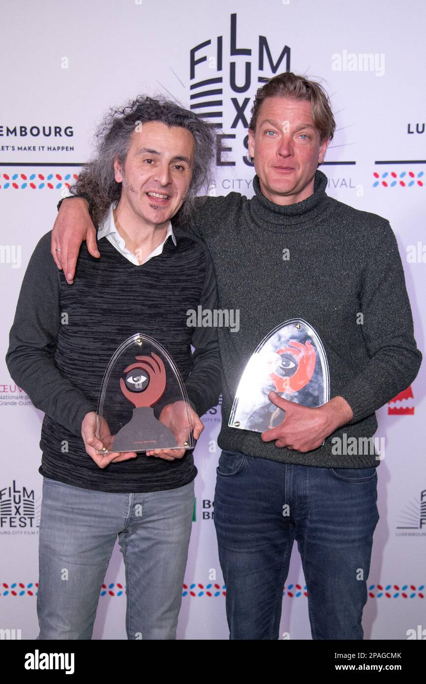Luxembourg, Luxembourg. 11th Mar, 2023. Sander Burger and producer ...