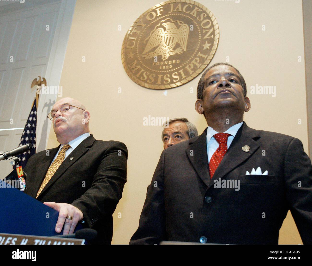 ** Advance for Wednesday, Feb. 13 -- File ** Jackson Mayor Frank Melton ...