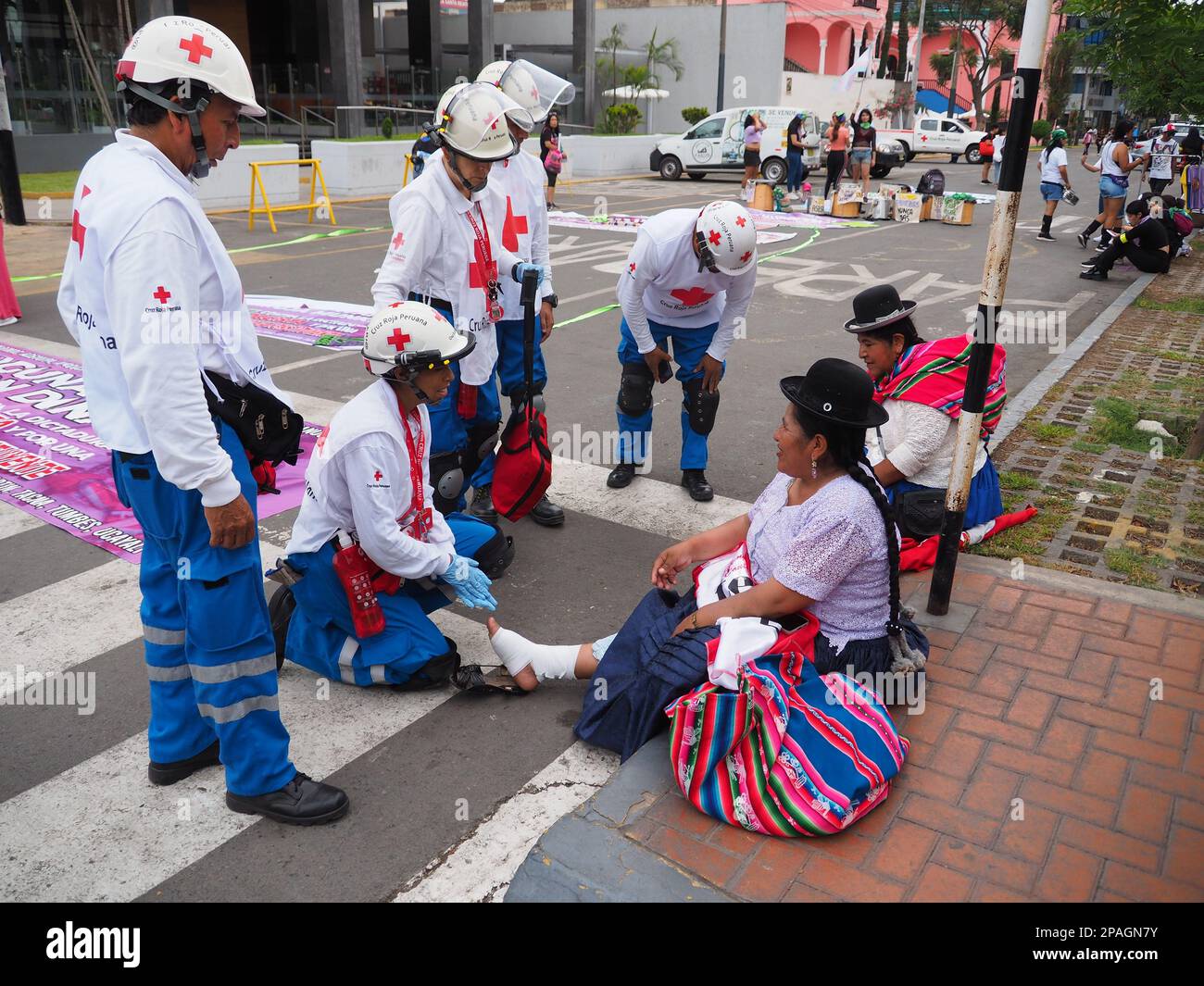 Including red cross activities hi-res stock photography and images - Alamy