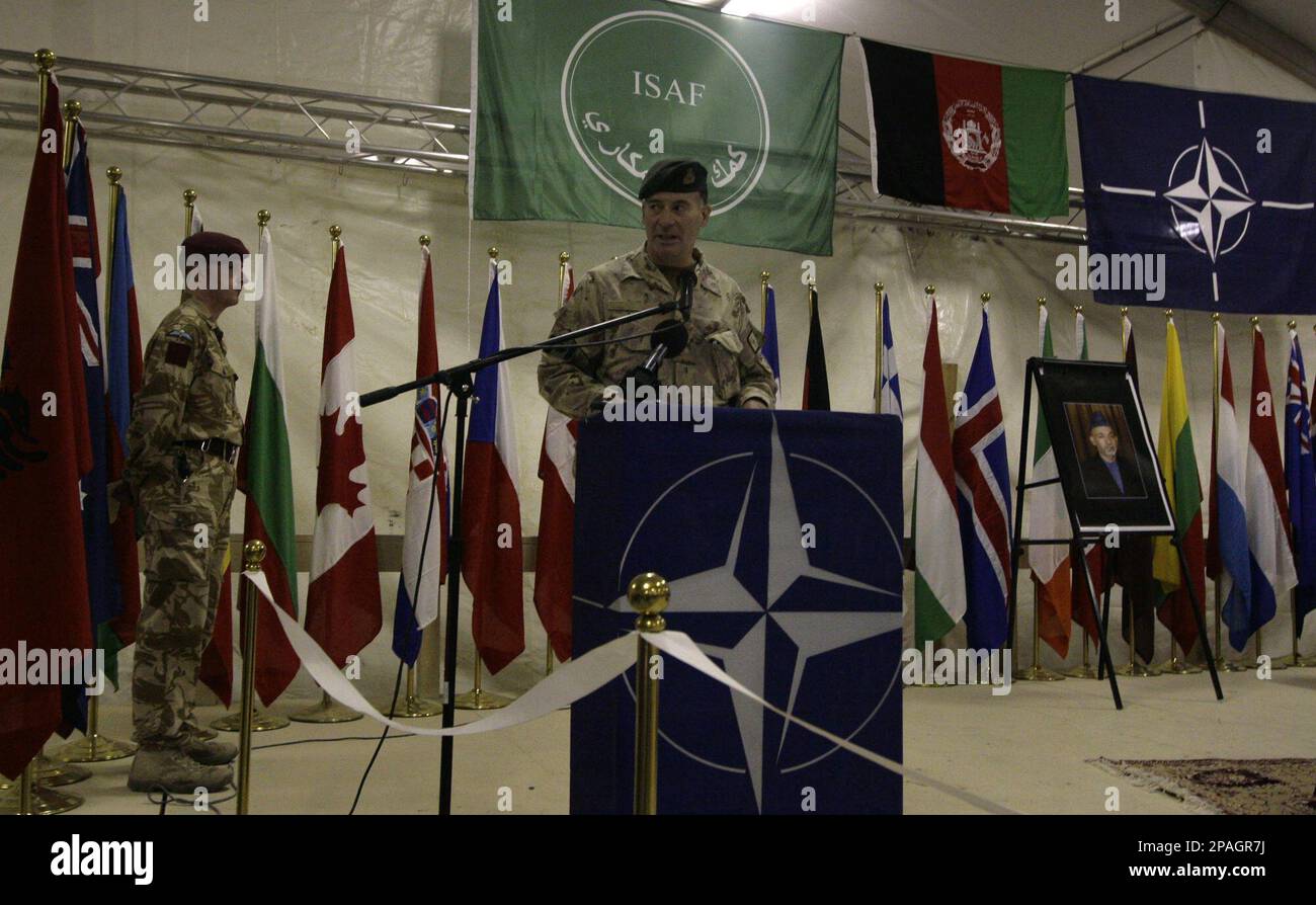 New Canadian regional commander Maj. Gen. J.G.M. Lessard of the ...