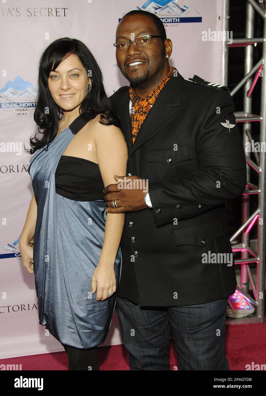 Music producer Randy Jackson and wife Erika Riker attend the Victoria's ...