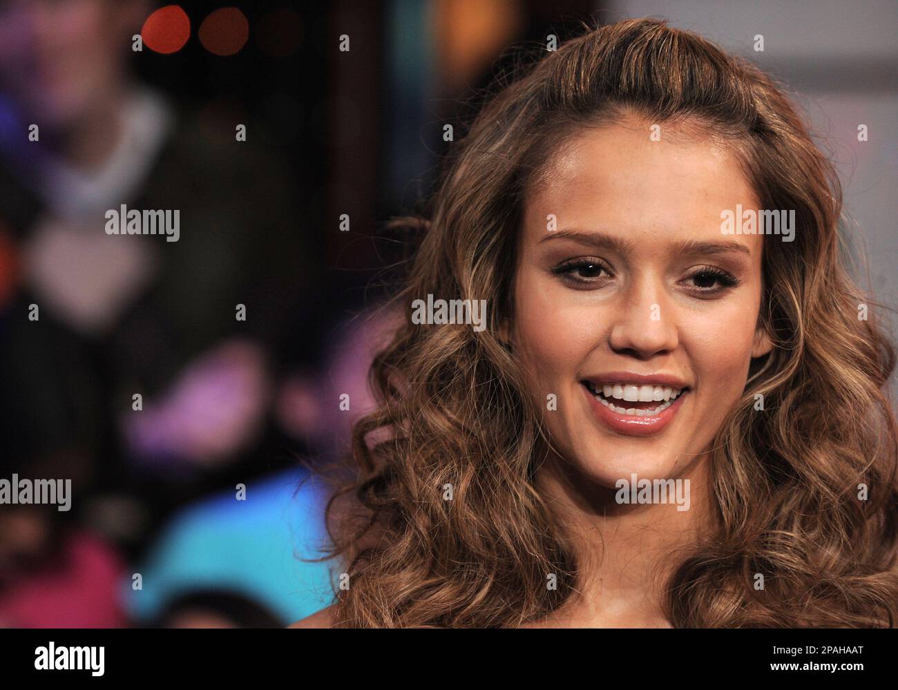 Actress Jessica Alba makes an appearance to promote her new movie "The ...