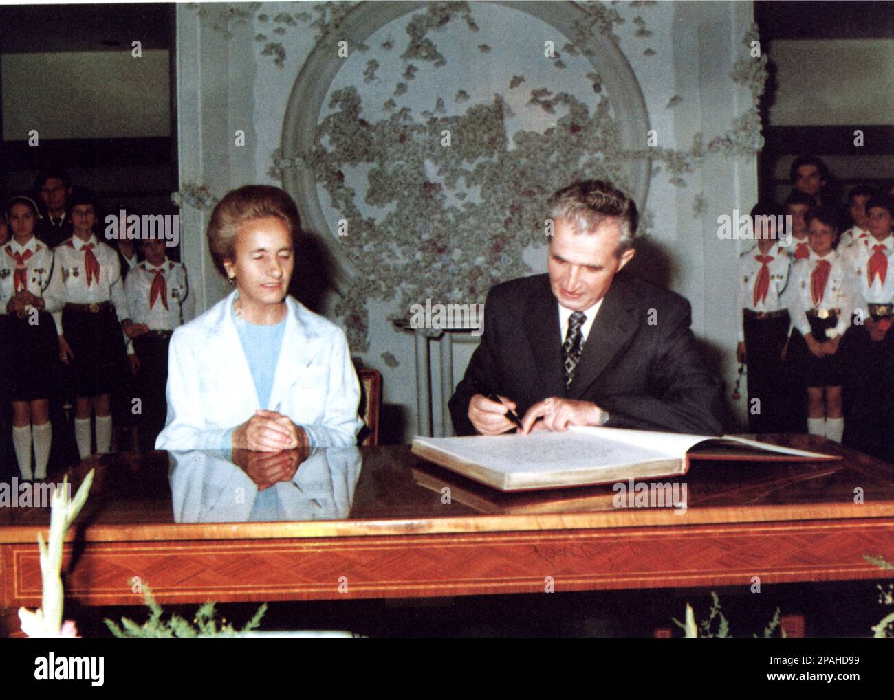 The Romania politician and dictator NICOLAE CEAUSESCU ( January 26 ...