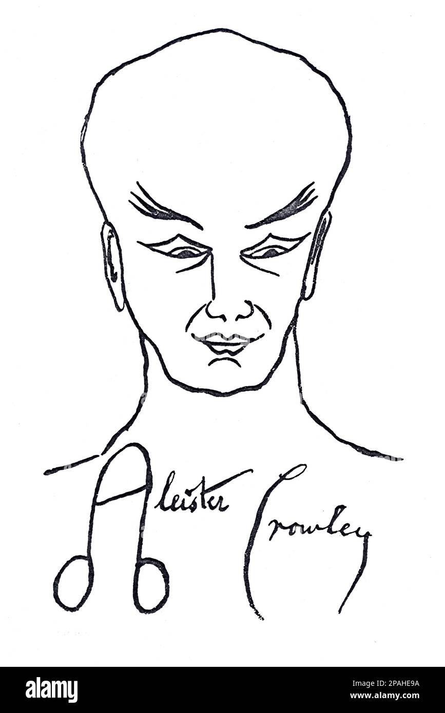 Aleister crowley hi-res stock photography and images - Alamy
