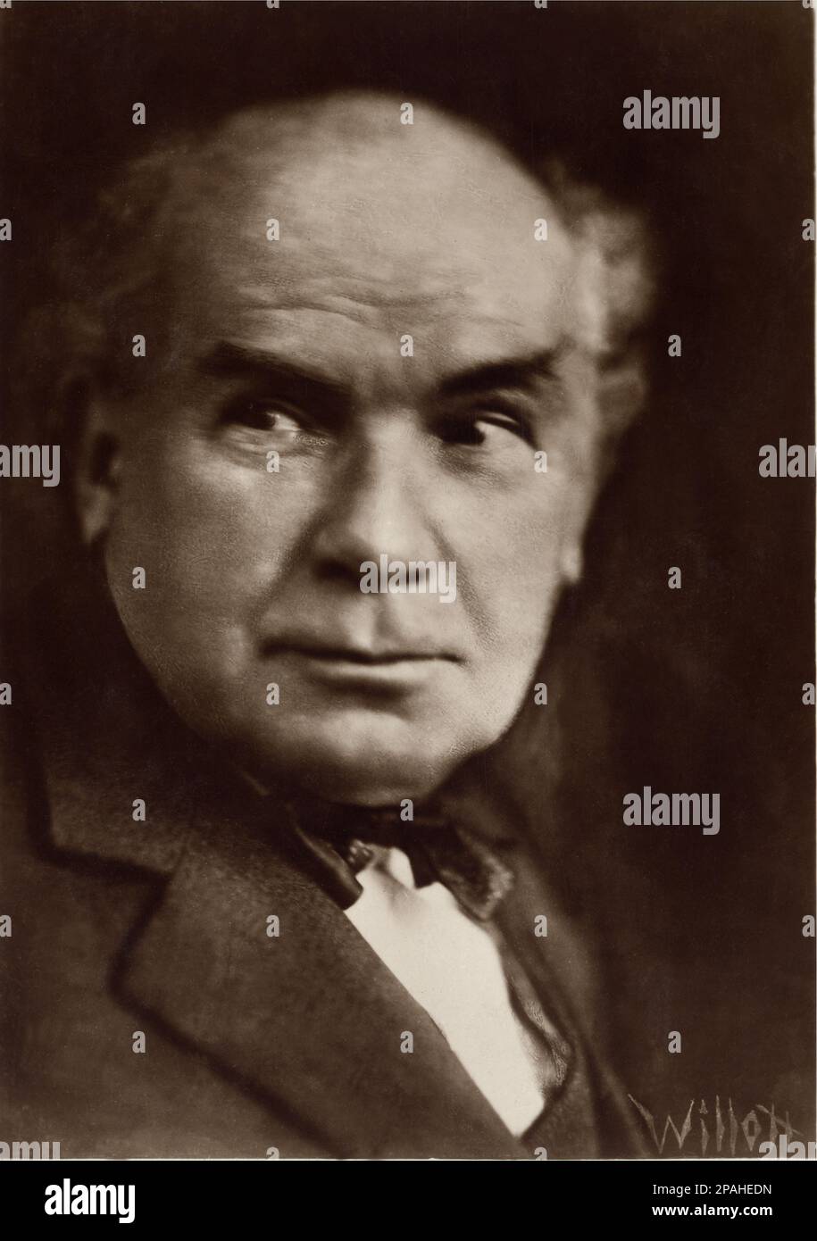 The german pianist and music composer EUGEN Francis Charles D'ALBERT ...