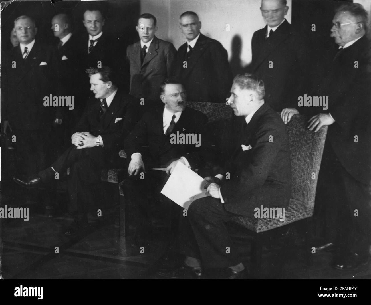 **FILE**This image shows the ministers of the new cabinet of Germany's ...