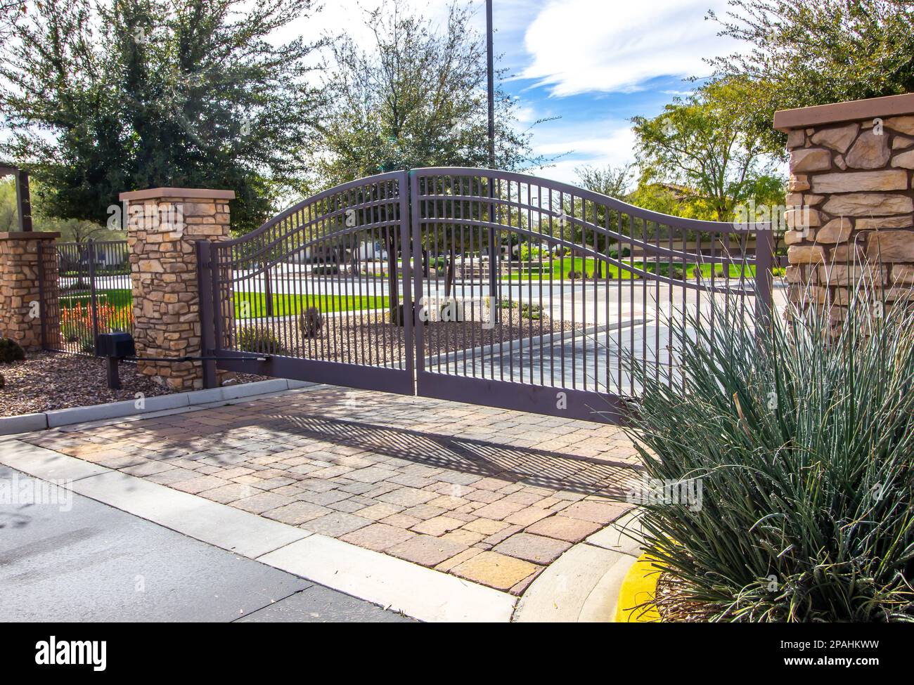 Wrought iron arm hi-res stock photography and images - Alamy