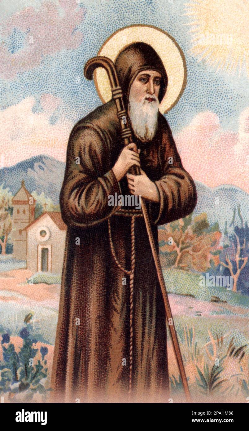 The italian Saint FRANCESCO DI PAOLA ( Paola, 27 march 1416 – Tours ...
