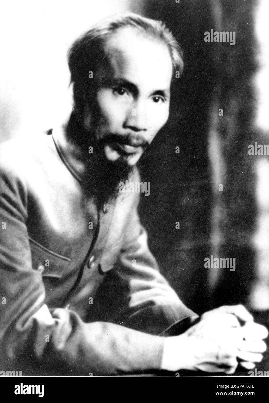 ** FILE ** This is a 1950 photo of North Vietnamese leader Ho Chi Minh ...