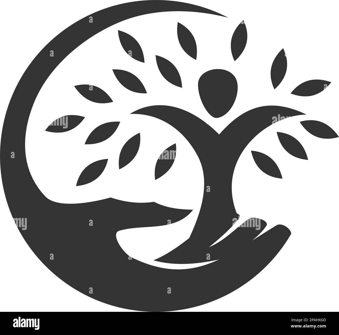 People Tree Vector Logo Template template Icon Illustration Brand ...