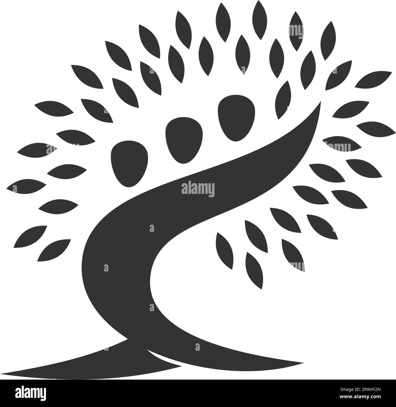 People Tree Vector Logo Template template Icon Illustration Brand ...