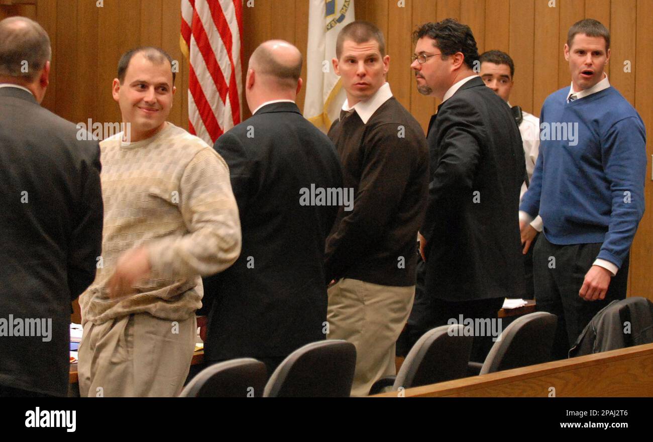 At the end of the first day of trial for extortion conspiracy in ...