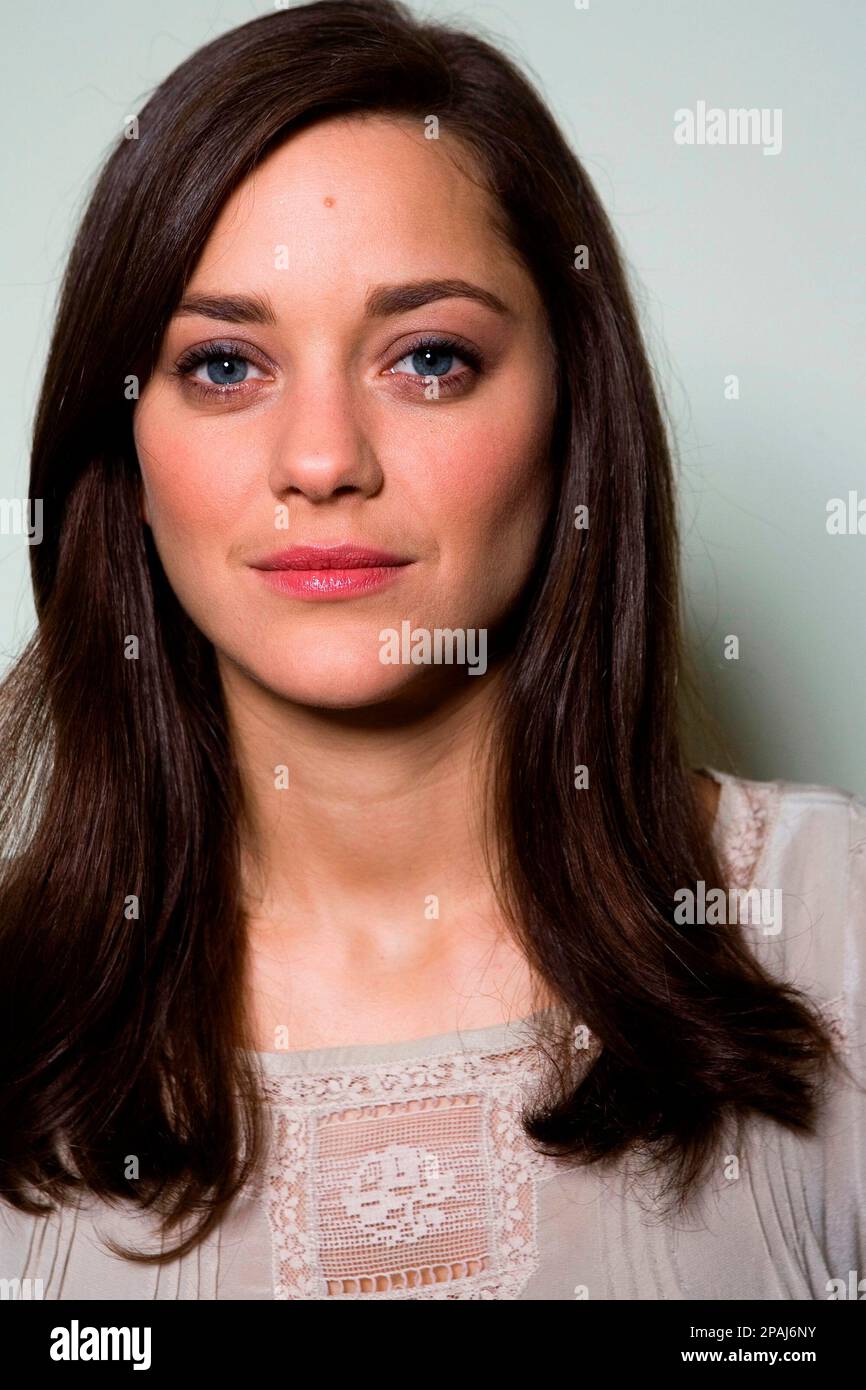 French actress Marion Cotillard poses for a photo in Beverly Hills ...