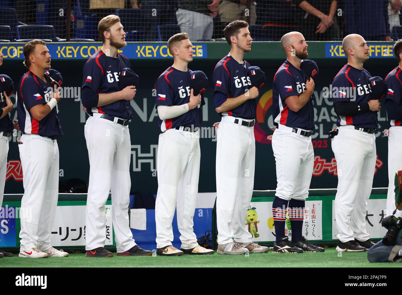 Tokyo, Japan. 12th Mar, 2023. Czech Republic team group (CZE) Baseball ...