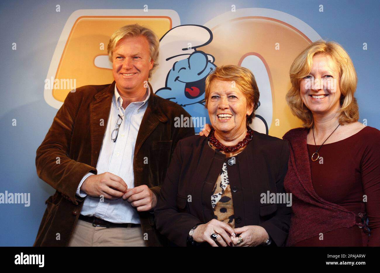 Thierry, Nine and Veronique Culliford, from left, the family of Belgian ...