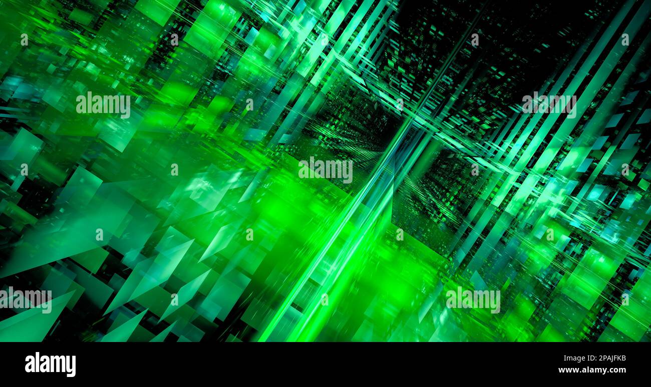 Three-dimensional 3D fractal texture. Computer generated abstract ...