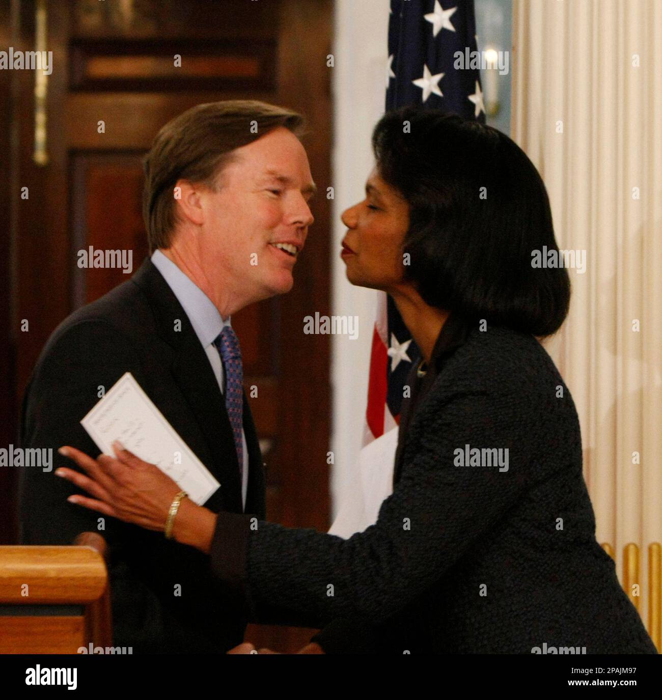Bush And Condoleezza Rice Affair