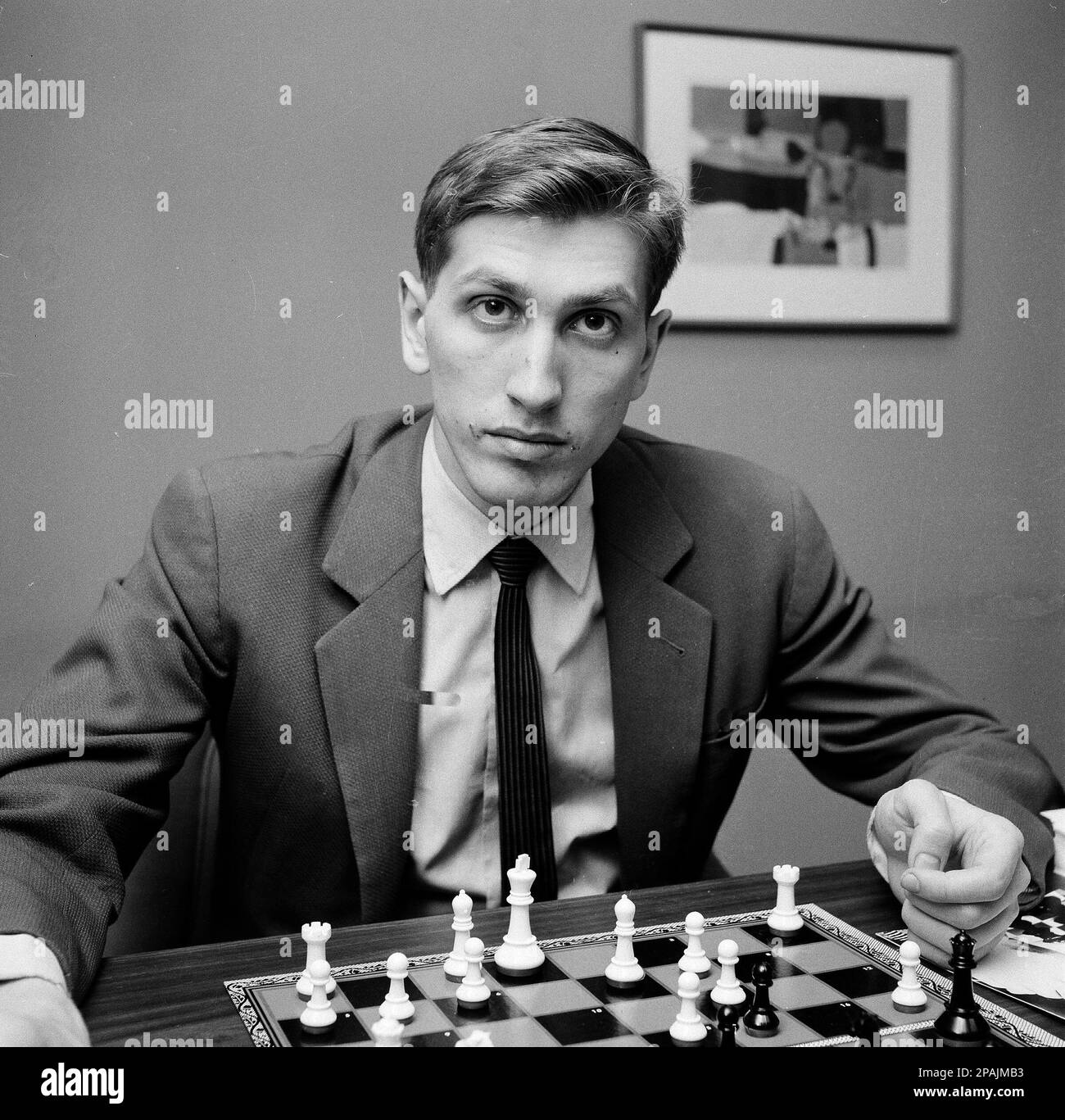 ** FILE ** Chess star Bobby Fischer is seen in New York, in this April ...