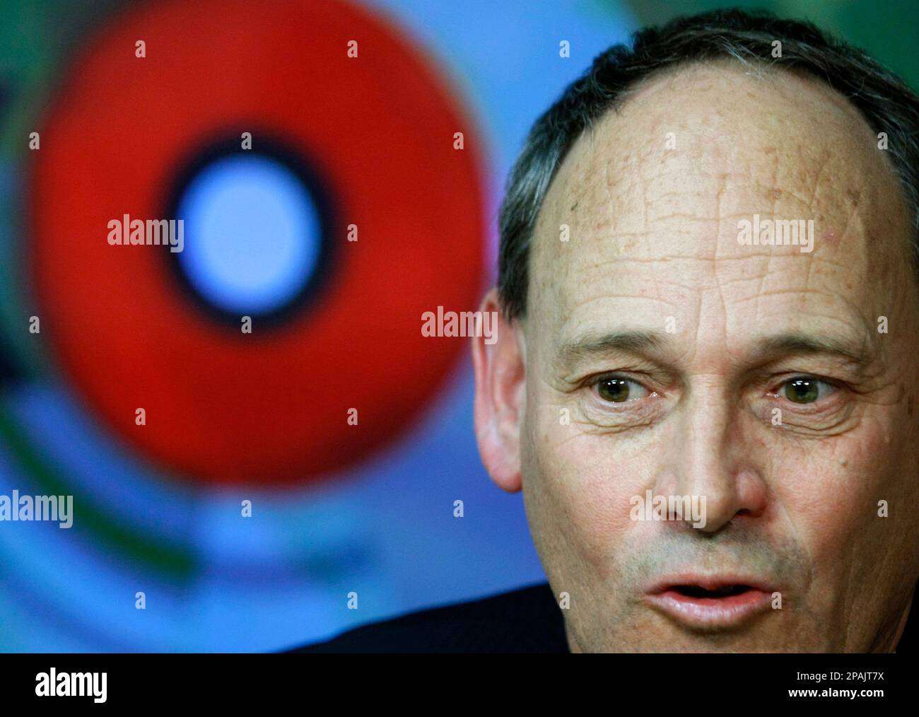 British Ambassador Anthony Brenton speaks to the media on the problem ...