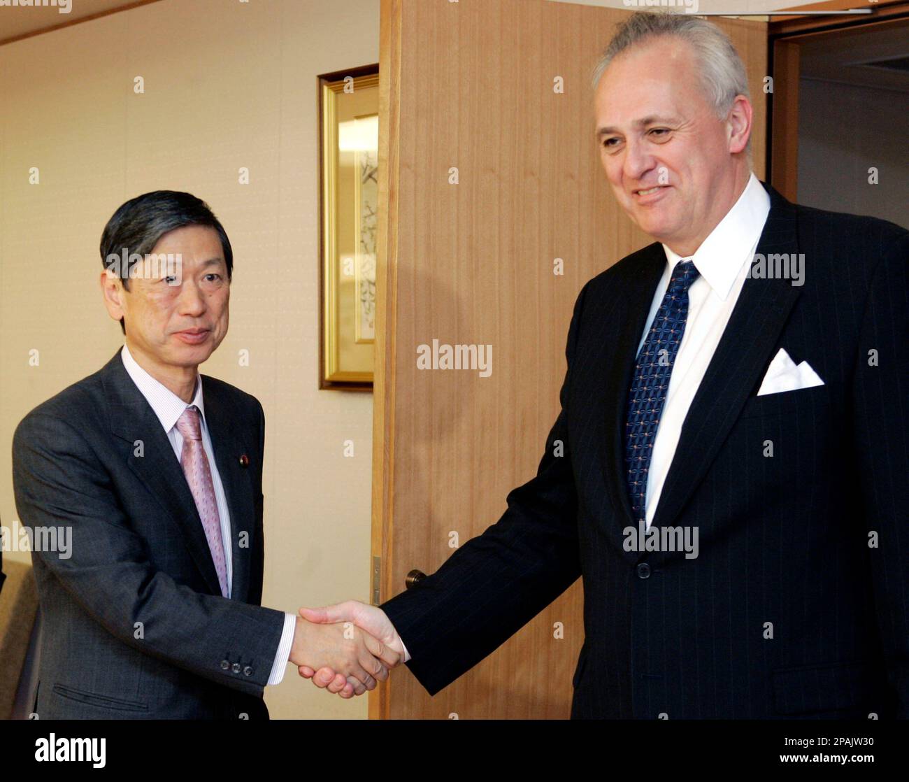 Lord Mark Malloch Brown, Britain's minister for Africa, Asia, and the ...