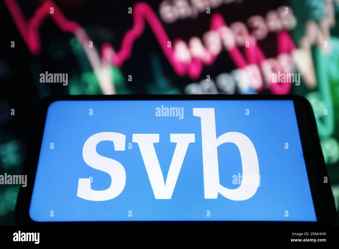 Ukraine. 11th Mar, 2023. In this photo illustration, Silicon Valley ...