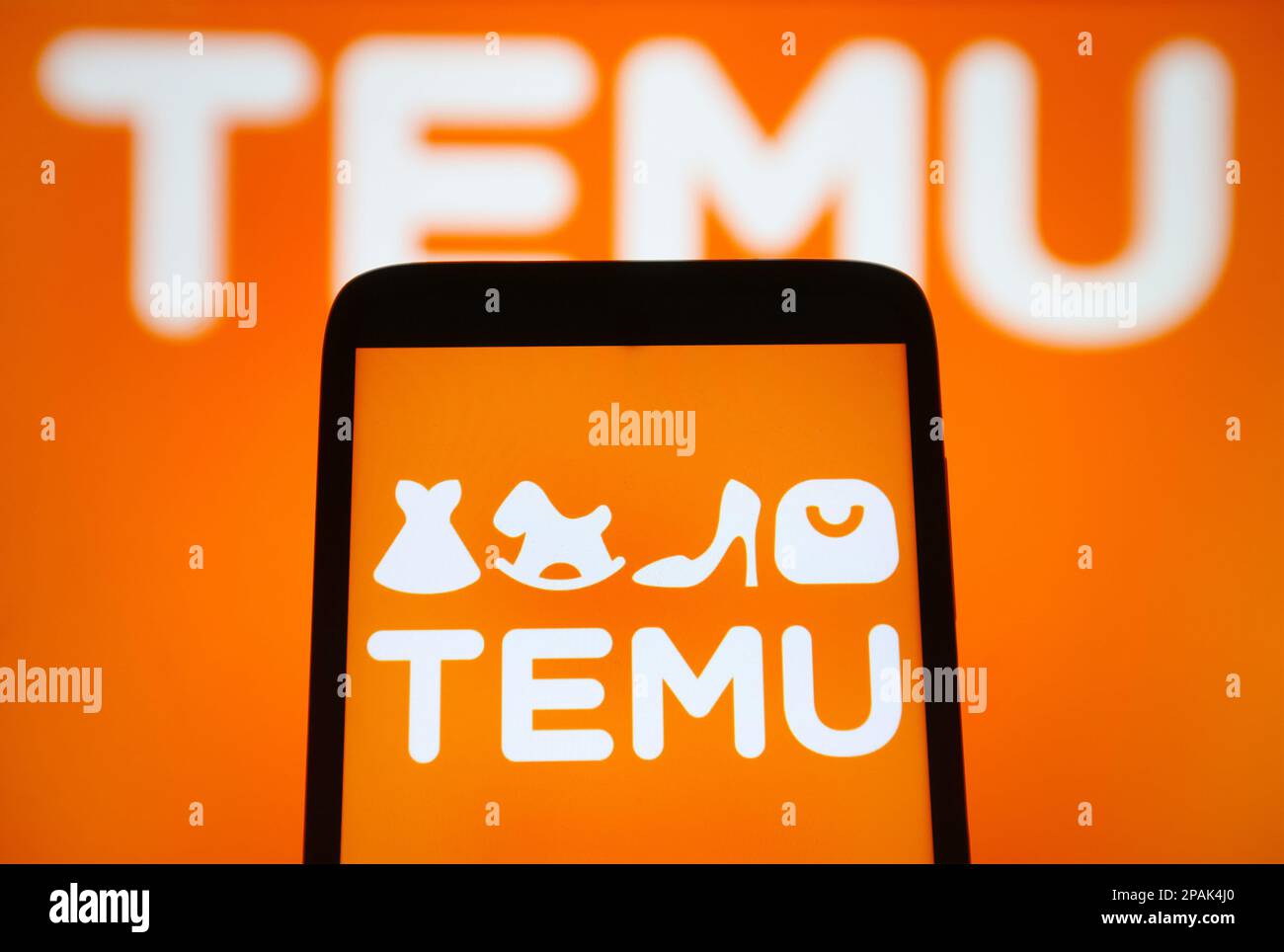 Temu logo hi-res stock photography and images - Alamy